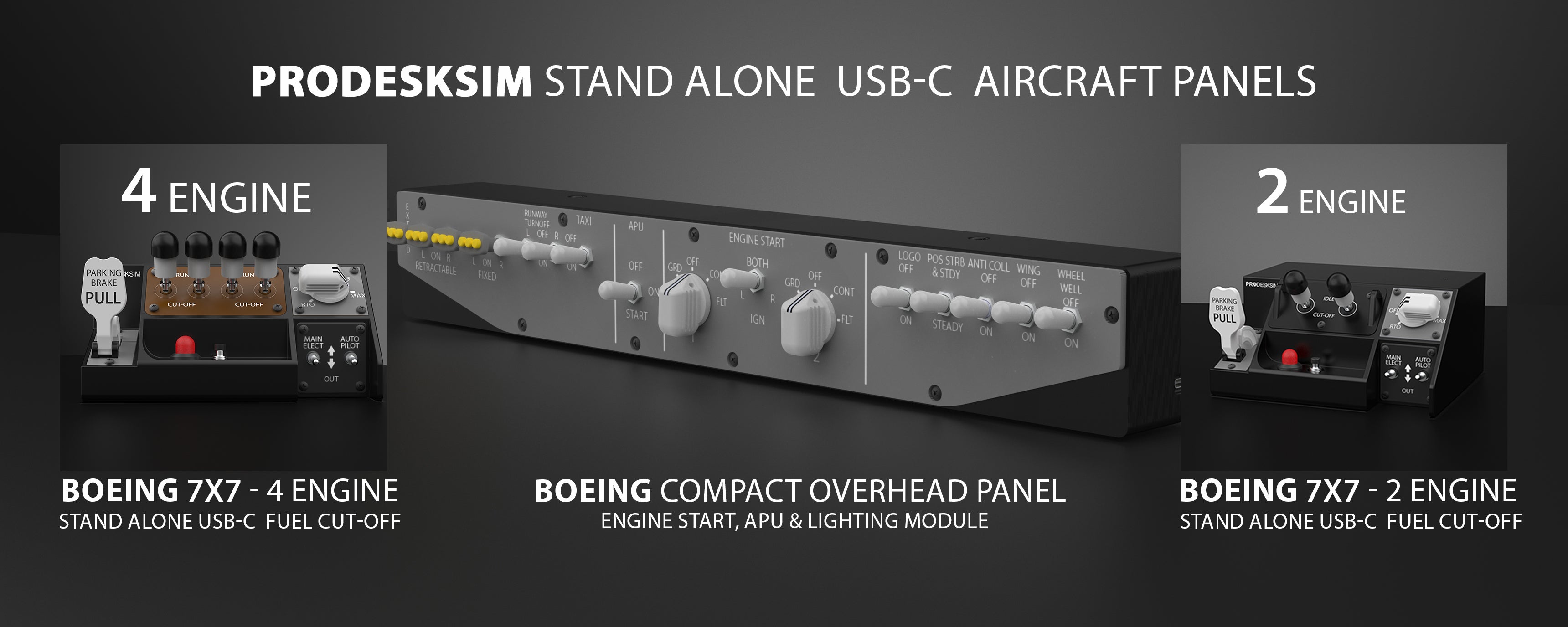 Introducing ProDeskSim’s New Stand-Alone Panels Collection