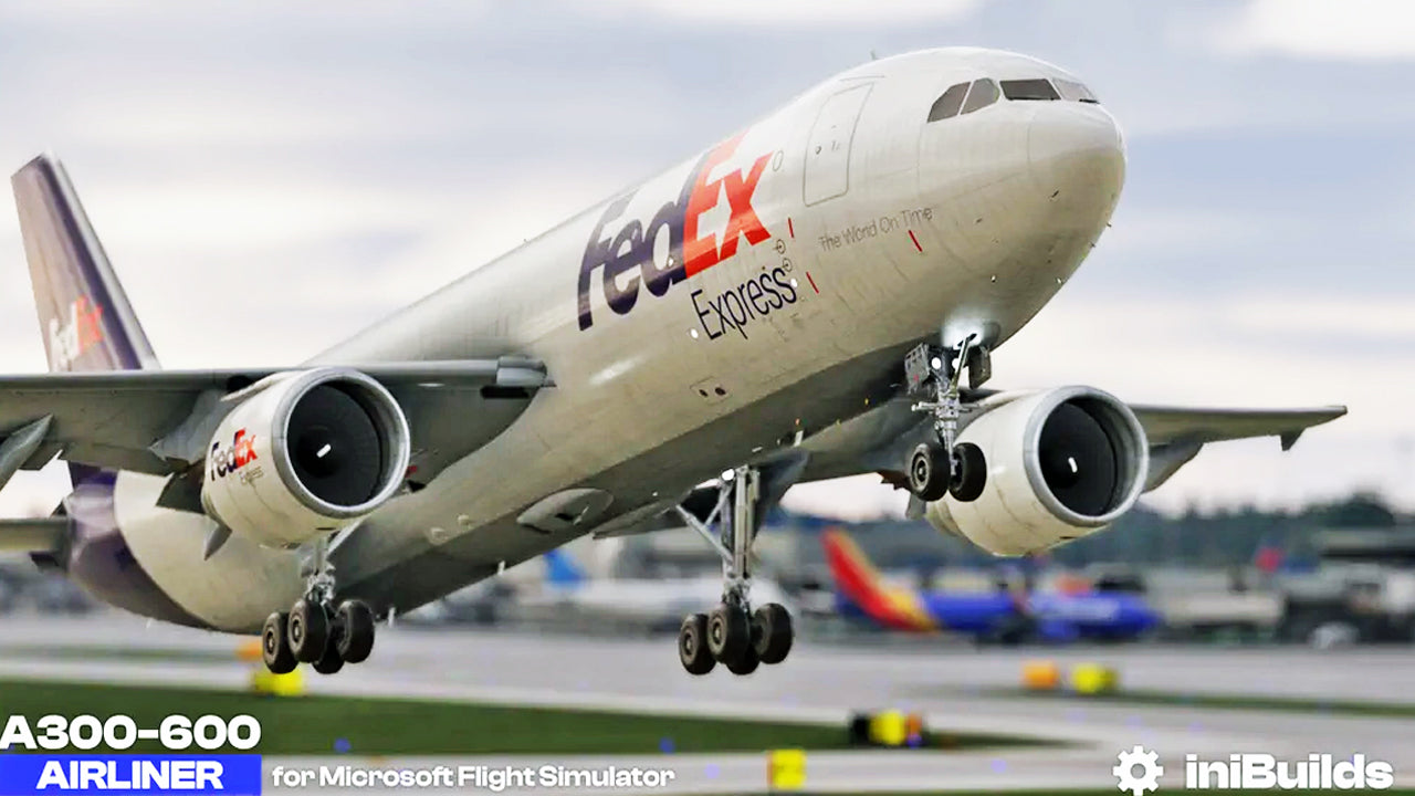 iniBuilds releases huge update for A300-600R Airliner in Microsoft Fli