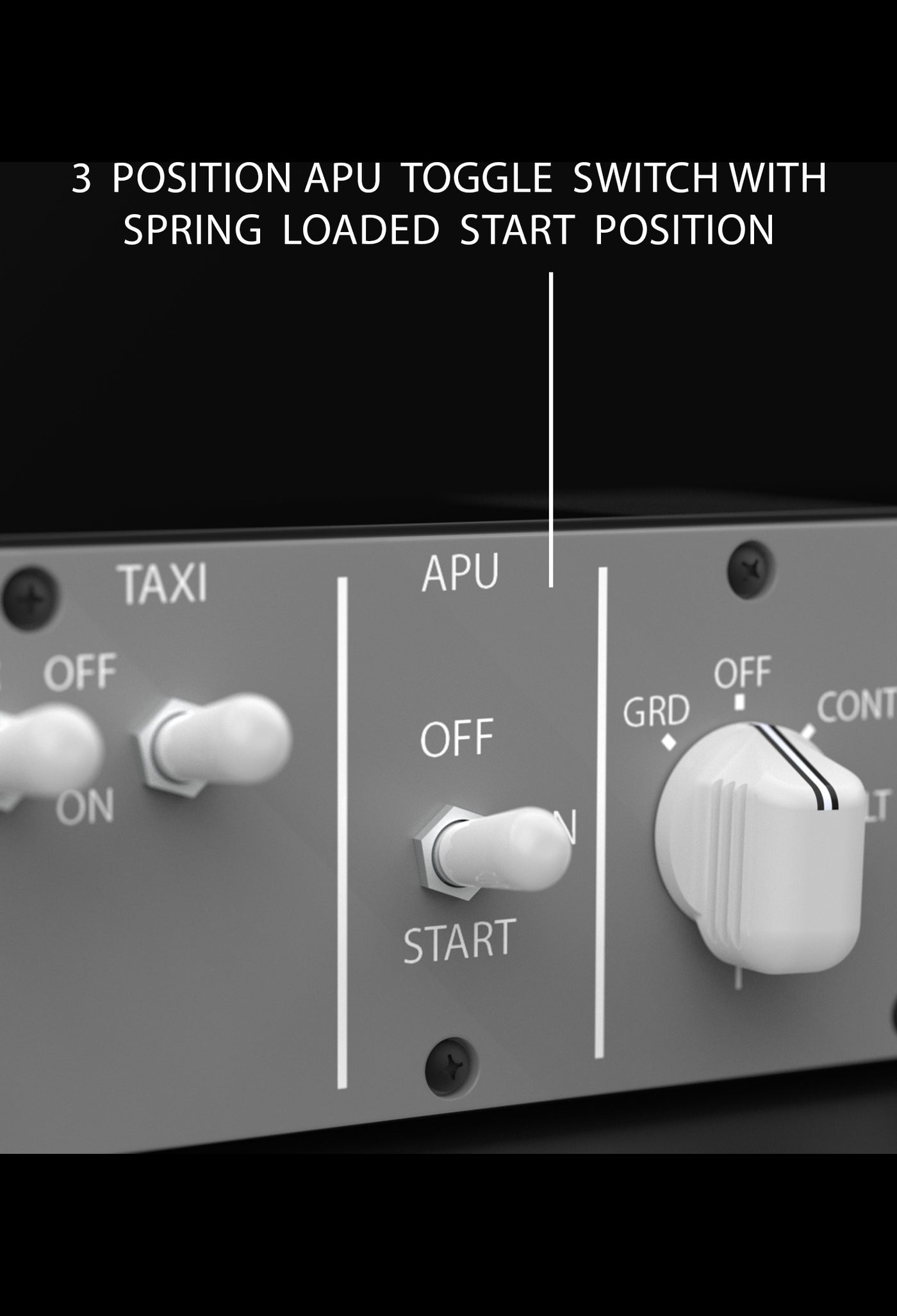 NEW! Prodesksim Stand Alone B737 Engine Start/APU/Lights module Overhe